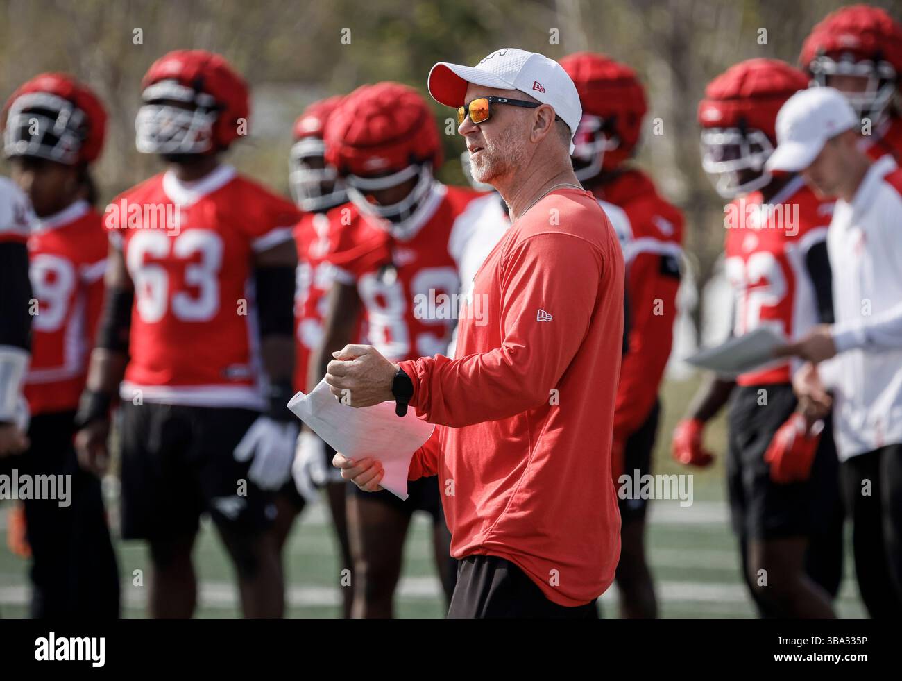 Calgary, Canada. 11th May, 2025. Calgary Stampeders head coach Dave ...