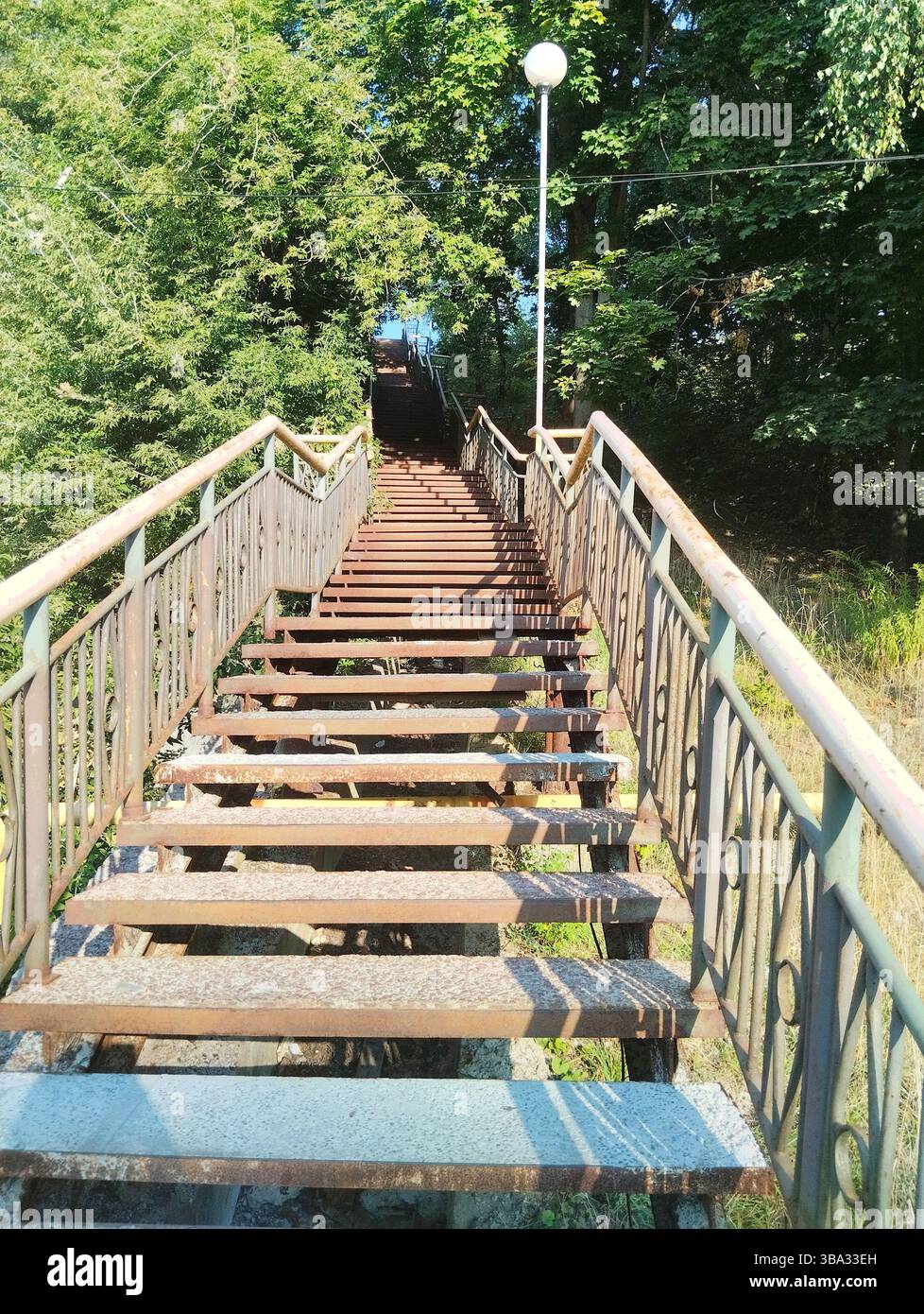 Downward spiral spiral staircase in hi-res stock photography and images ...