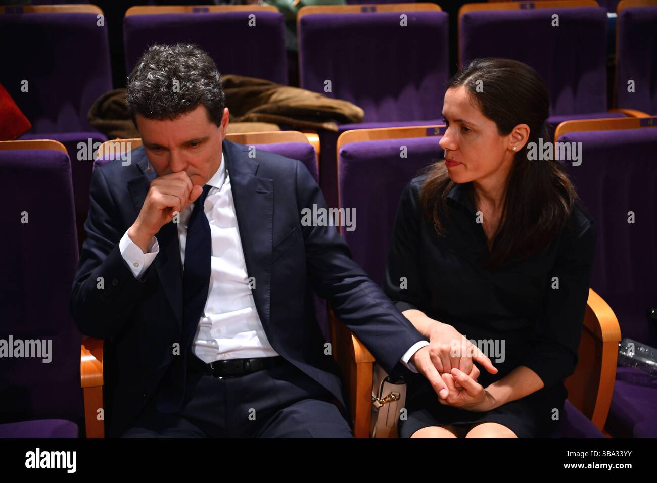 ROMANIA-POLITICS-VOTE-DEBATE Leader of the far-right Alliance for the ...