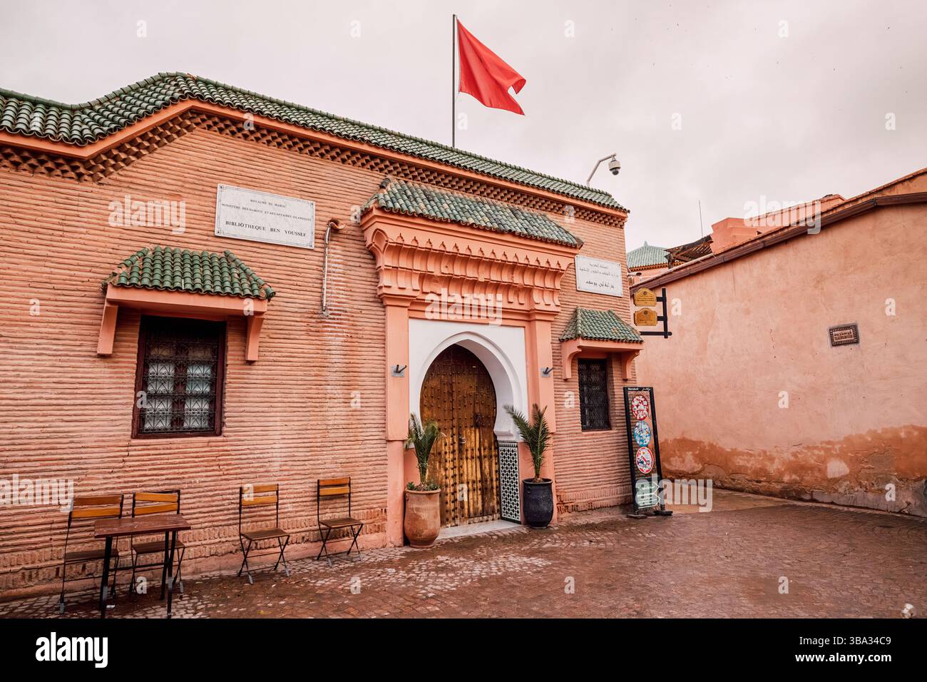08 March 2025, Marrakech, Morocco: Traditional architecture of Ben ...