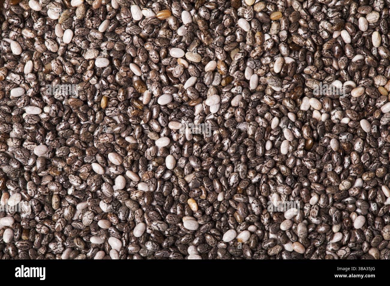 Chia seeds close up as a background Stock Photo - Alamy
