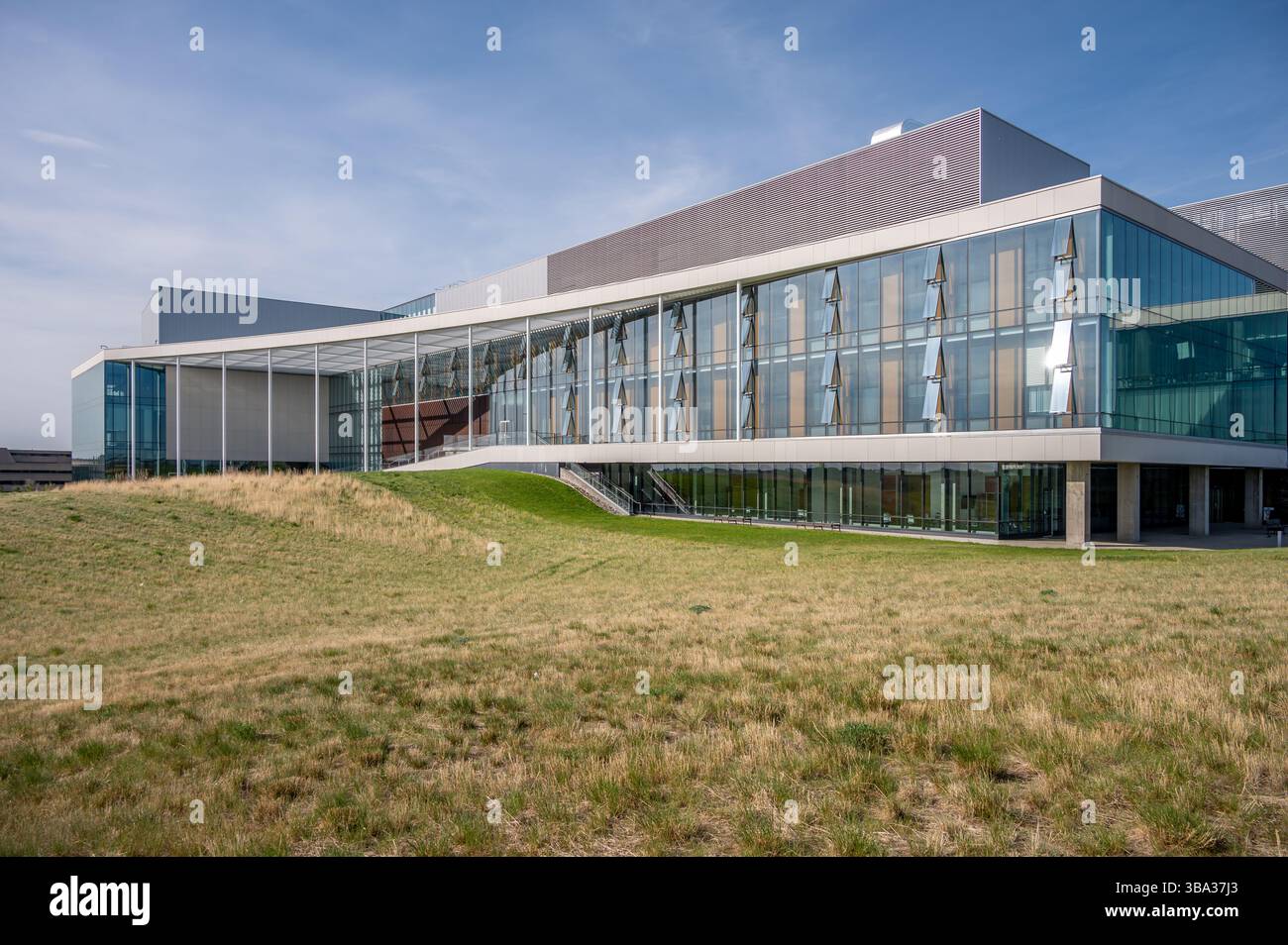 Lethbridge, Alberta - May 10, 2025: Exterior of the Science Commons ...
