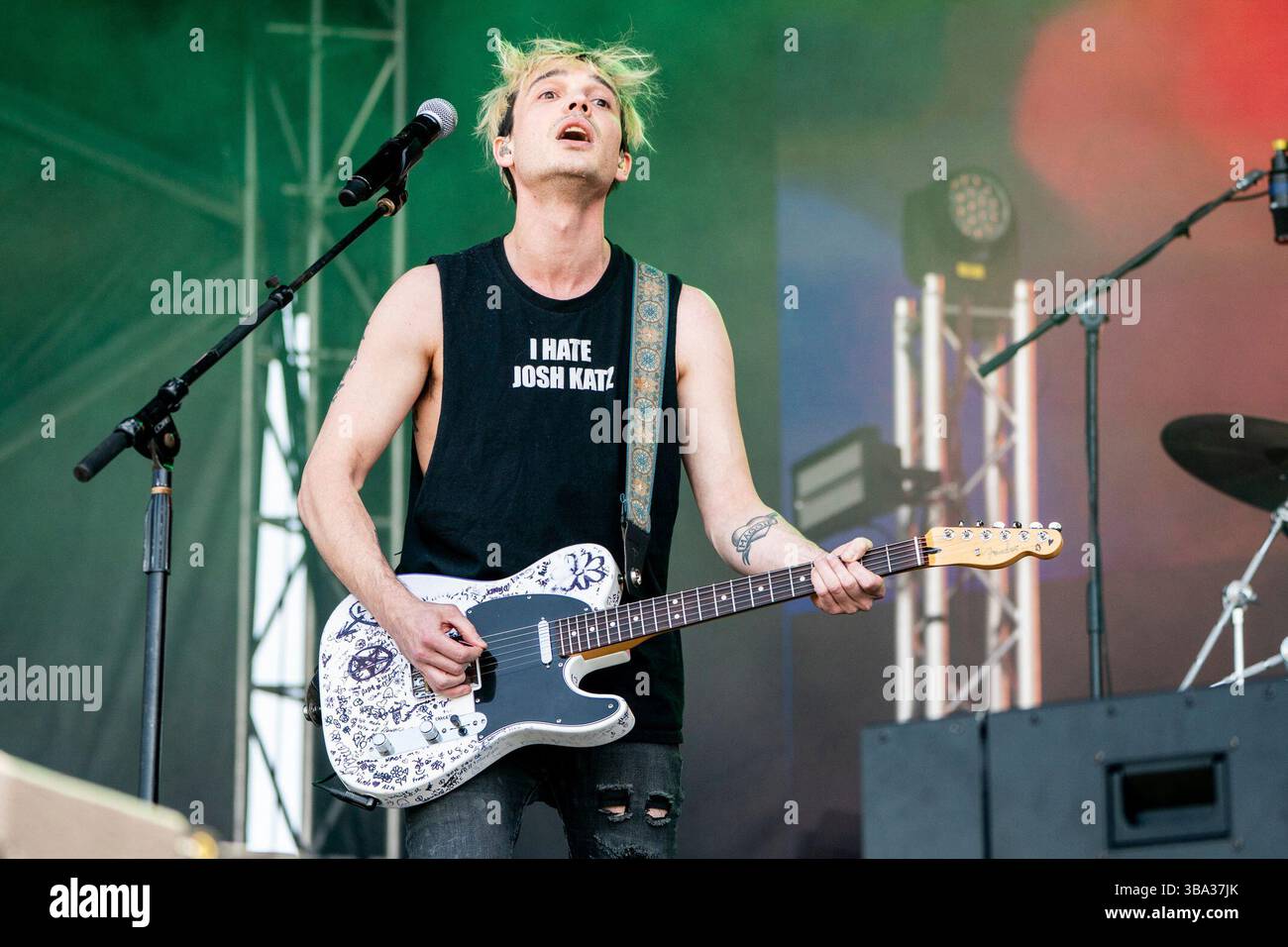 Josh Katz of Badflower performs during Sonic Temple Art and Music ...