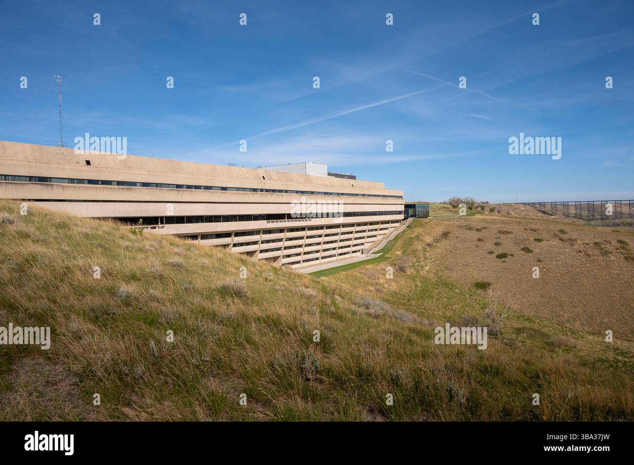 Lethbridge, Alberta - May 10, 2025: Exterior of the University Hall ...