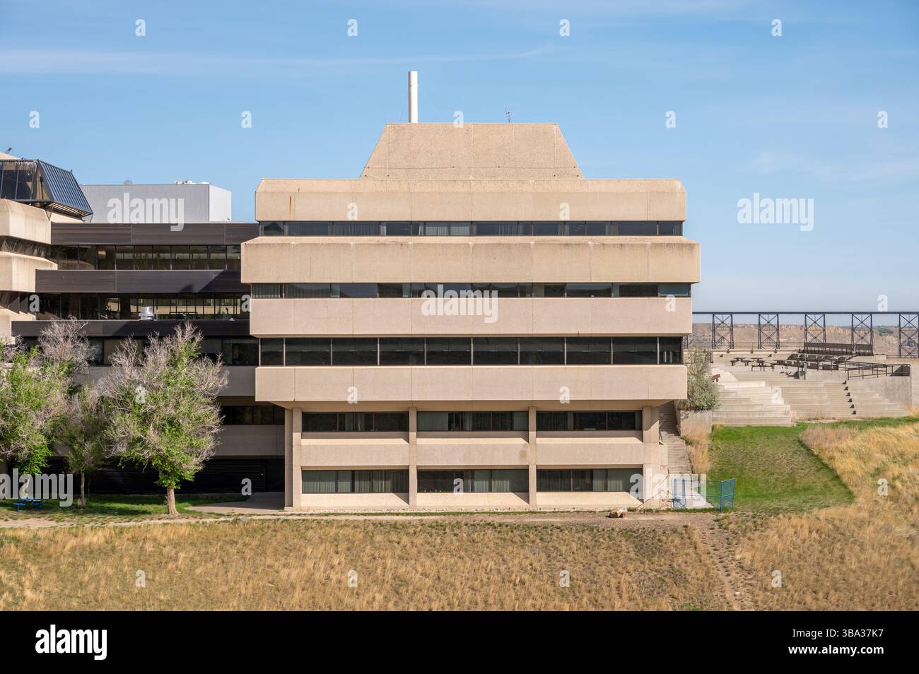 Lethbridge, Alberta - May 10, 2025: Exterior of the University Hall ...