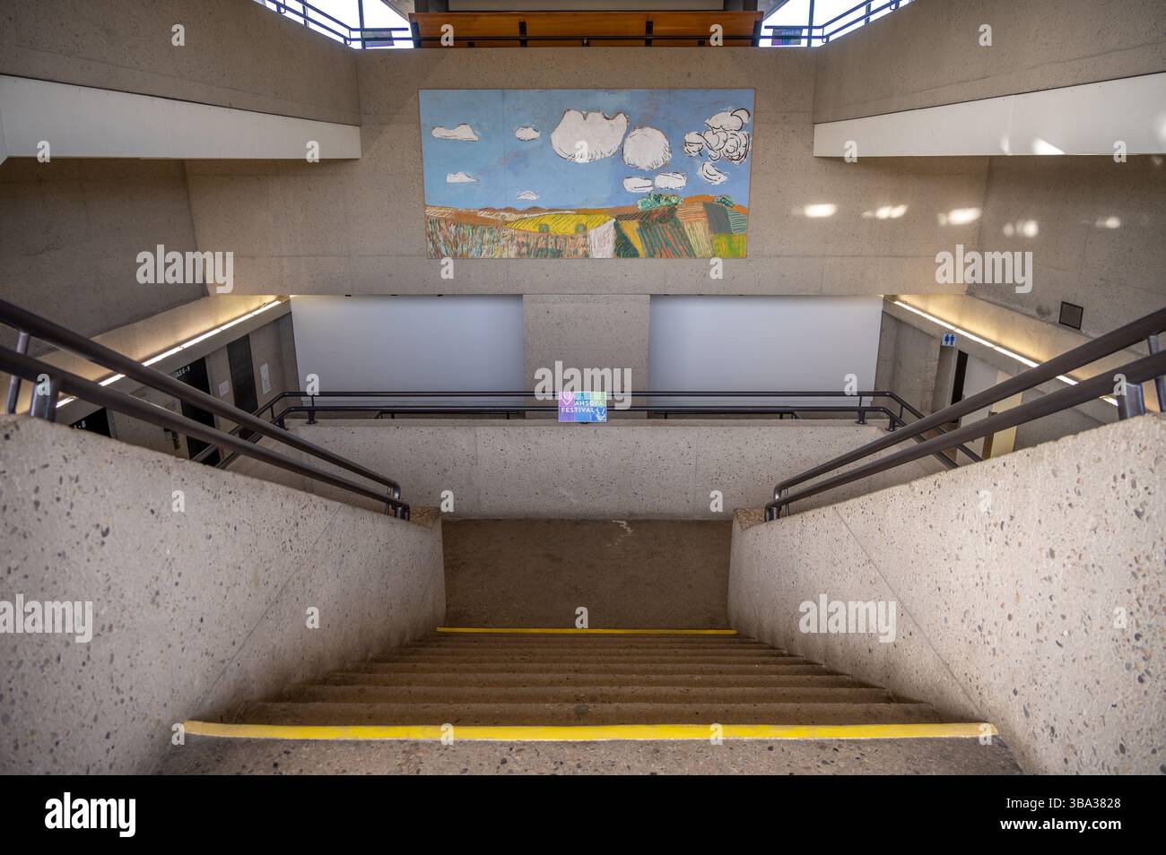 Lethbridge, Alberta - May 10, 2025: Interior of the University Centre ...