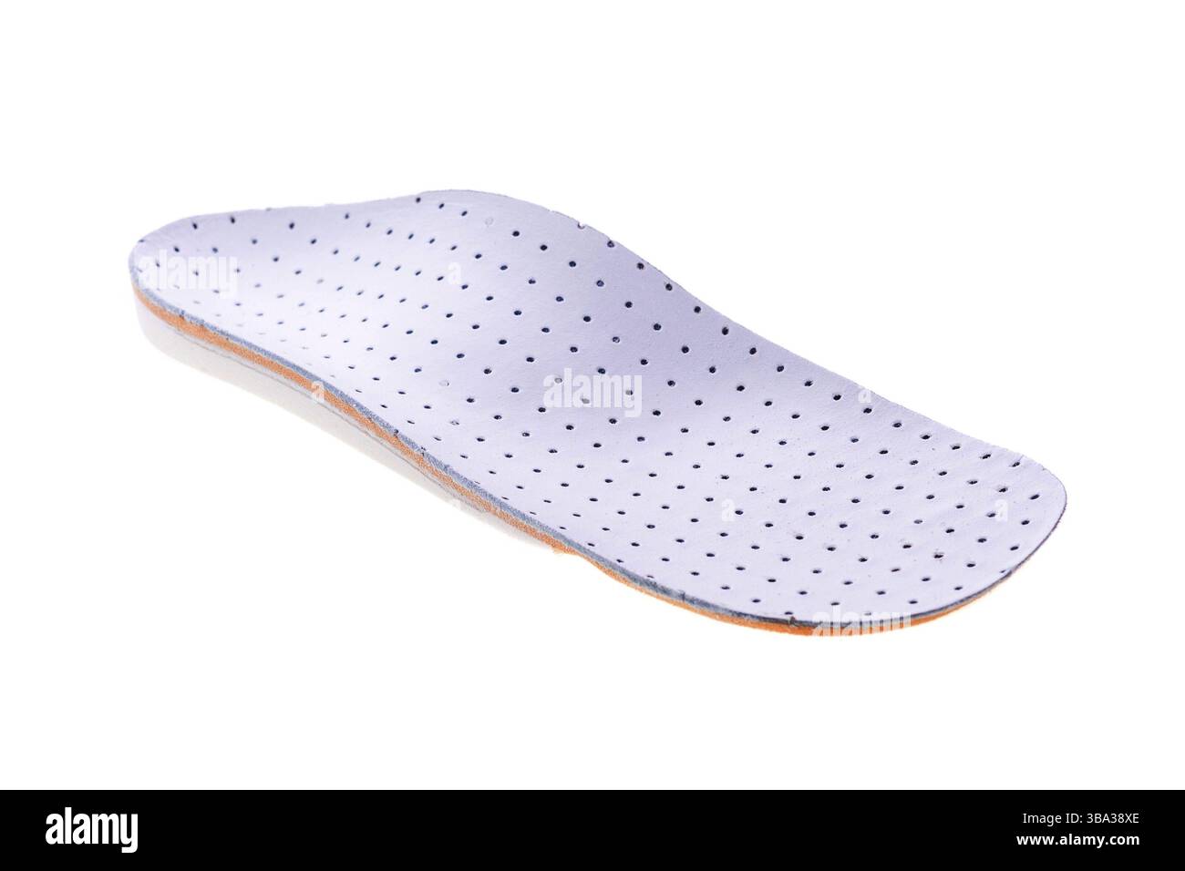 Orthotics on a white background. Insert in shoes to support the foot ...