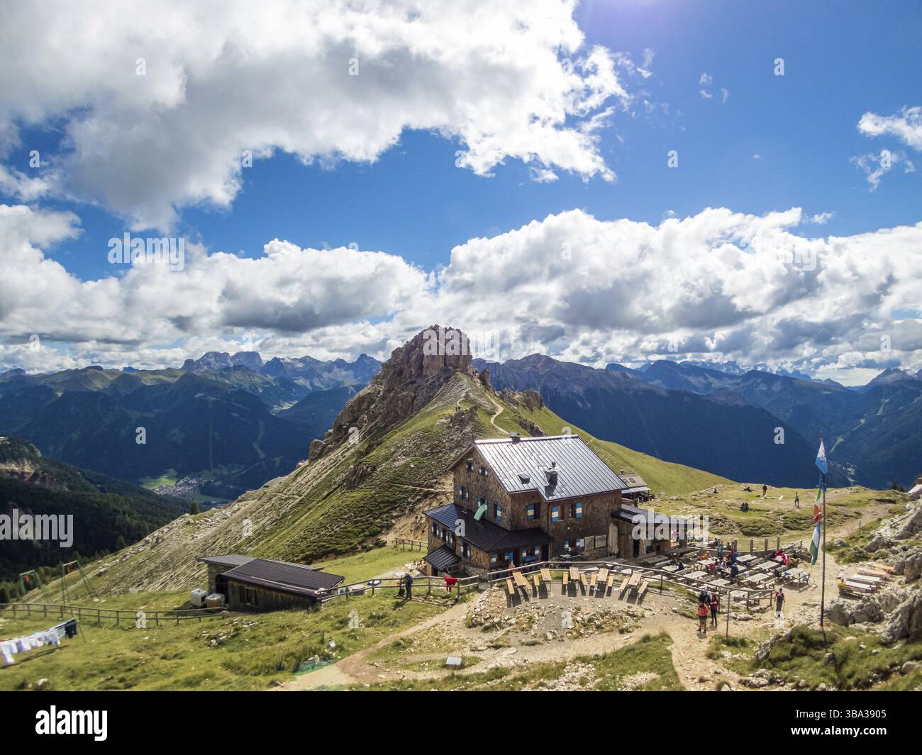 Climbing on the Rotwand and Masare via ferrata in the rose garden in ...