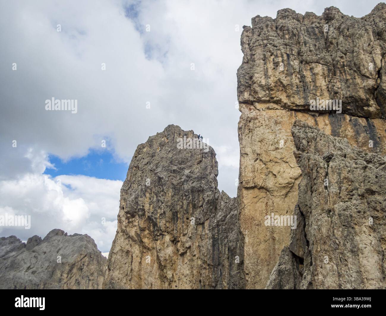 Climbing on the Rotwand and Masare via ferrata in the rose garden in ...