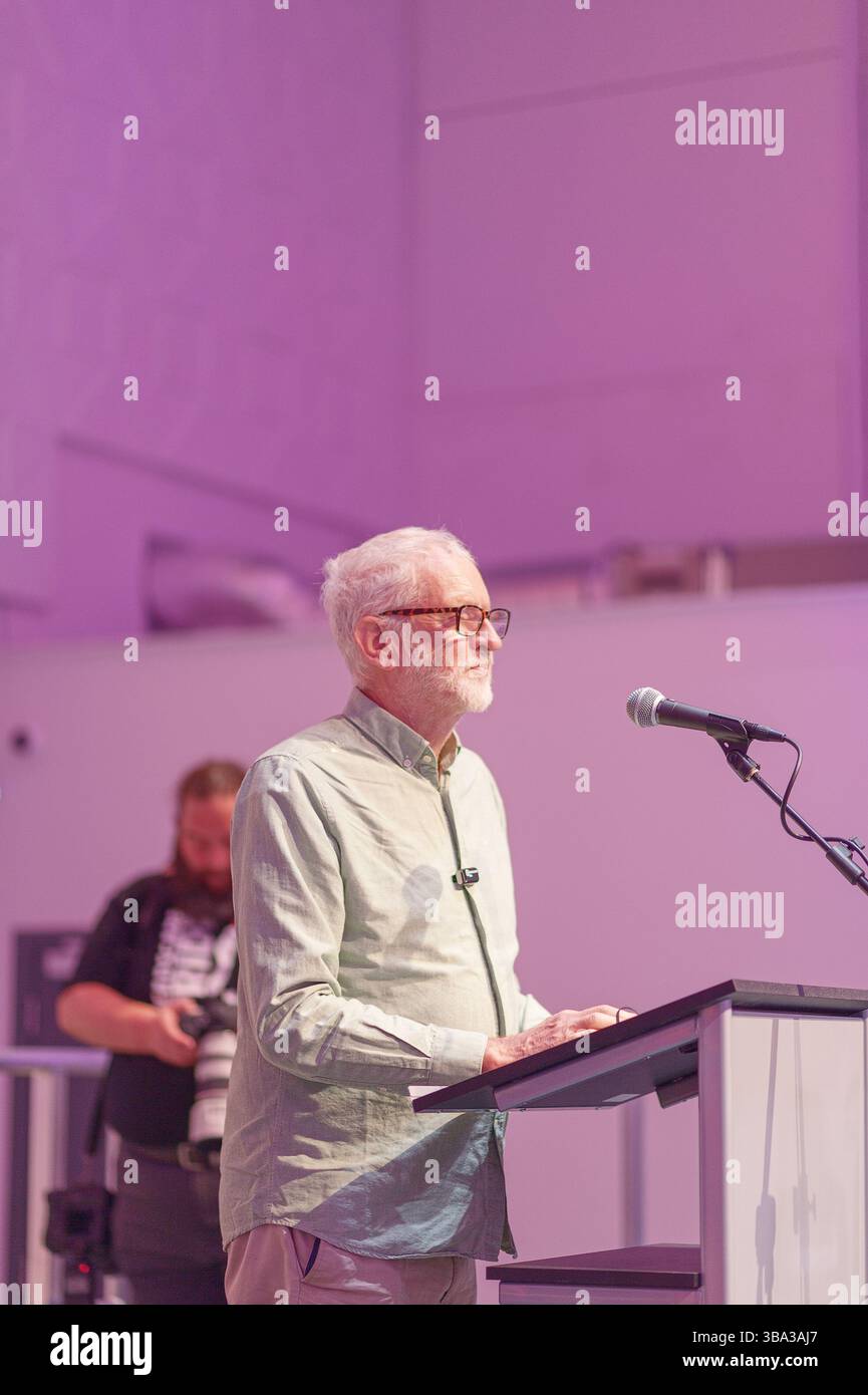 Wakefield, West Yorkshire, 10th May 2025, Jeremy Corbyn, MP for ...