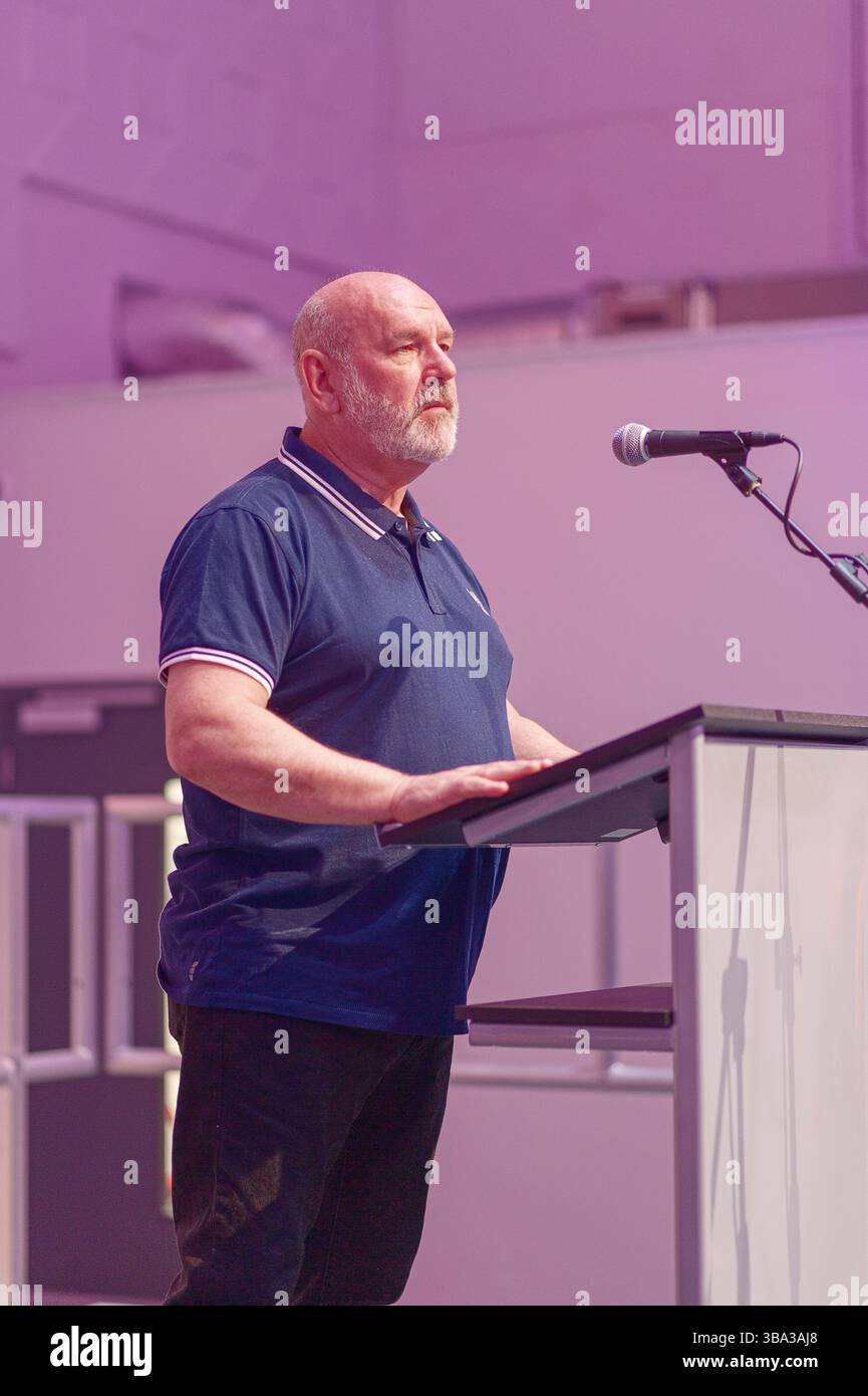 Wakefield, West Yorkshire, 10th May 2025, Mick Whelan, General ...