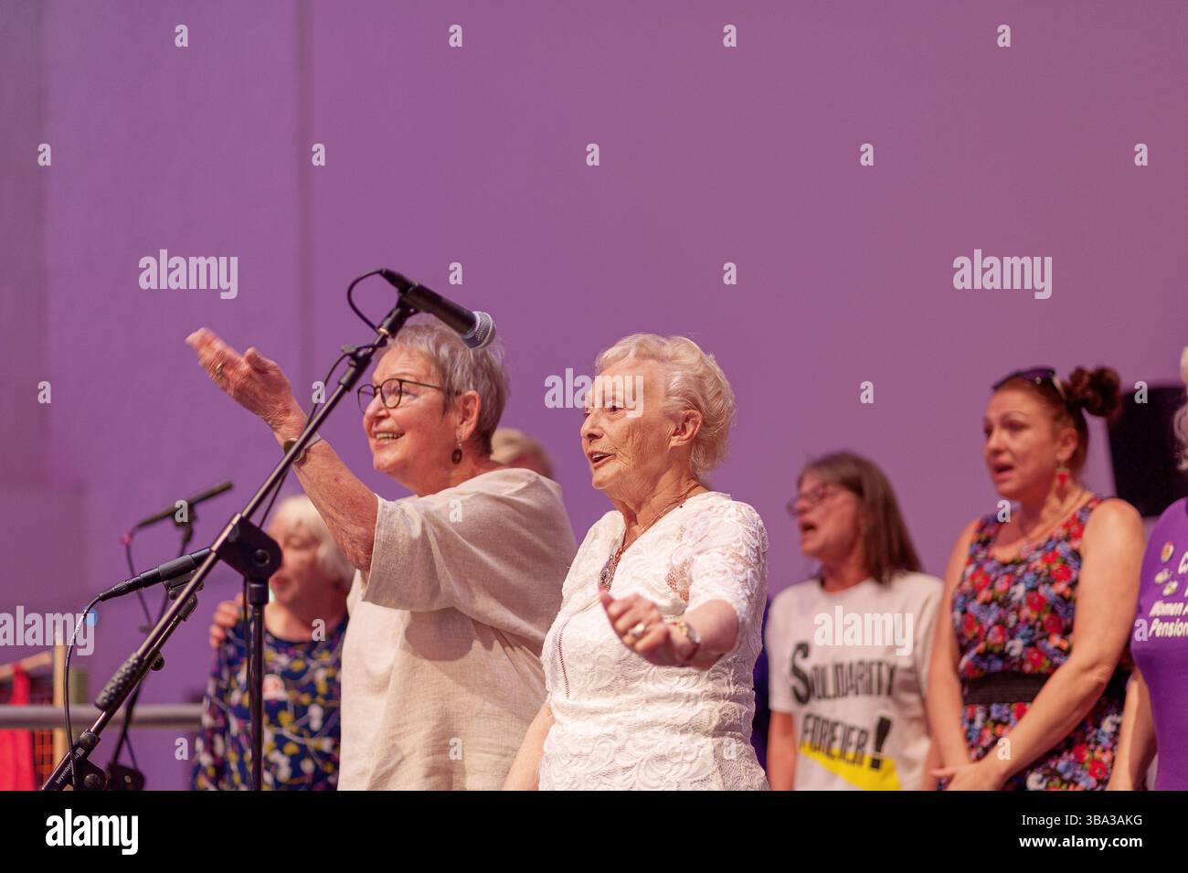 Wakefield, West Yorkshire, 10th May 2025, Heather Wood and Betty Cook ...