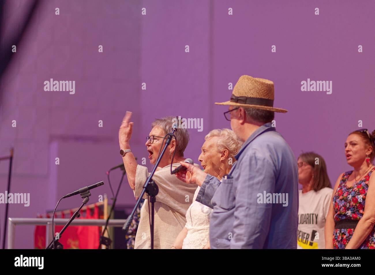 Wakefield, West Yorkshire, 10th May 2025, Heather Wood and Betty Cook ...