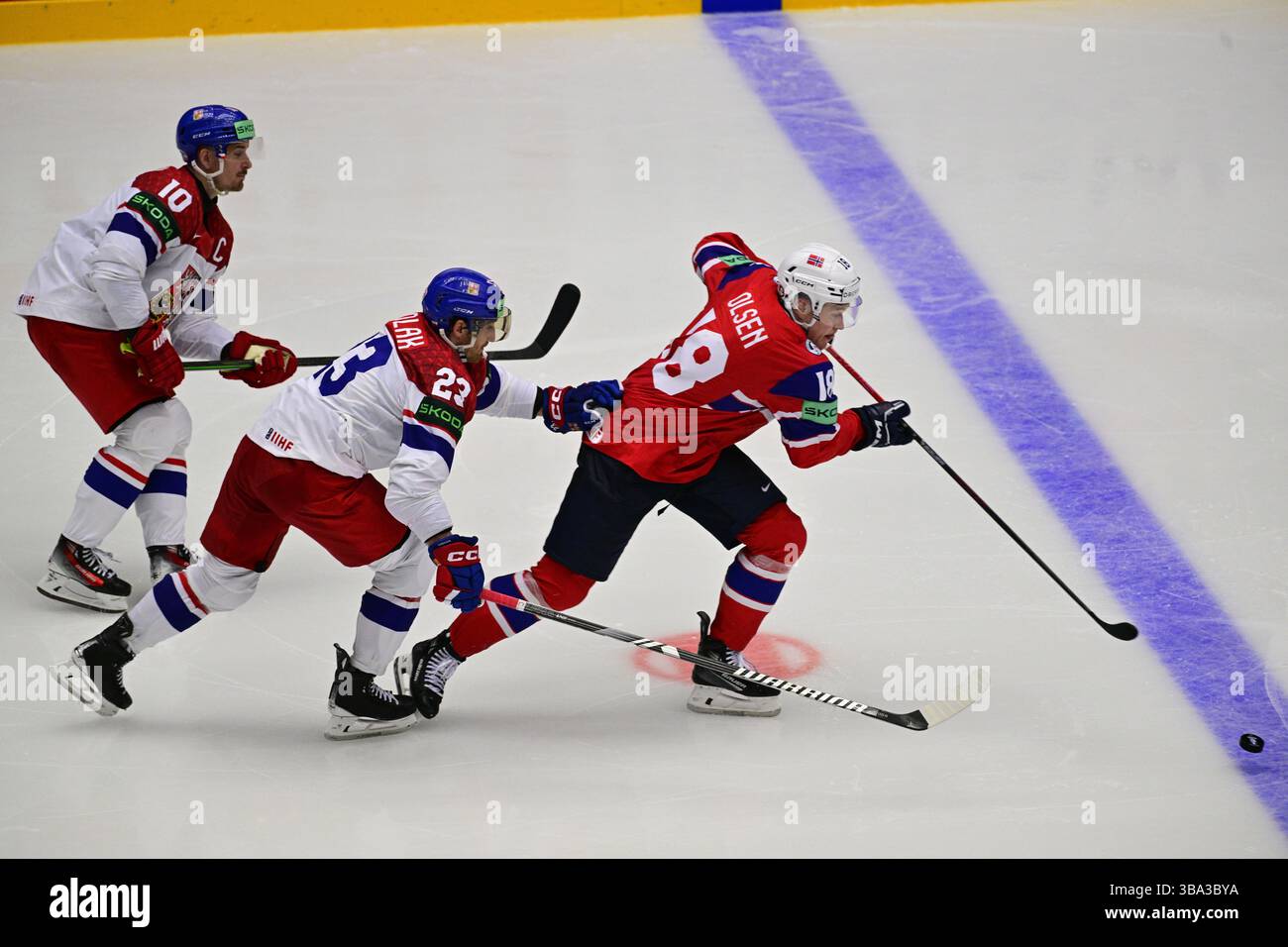 Herning, Denmark. 11th May, 2025. L-R Roman Cervenka and Lukas Sedlak ...