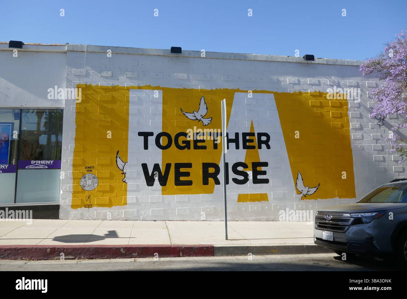 Los Angeles, California, USA 9th May 2025 Together We Rise Street Art ...