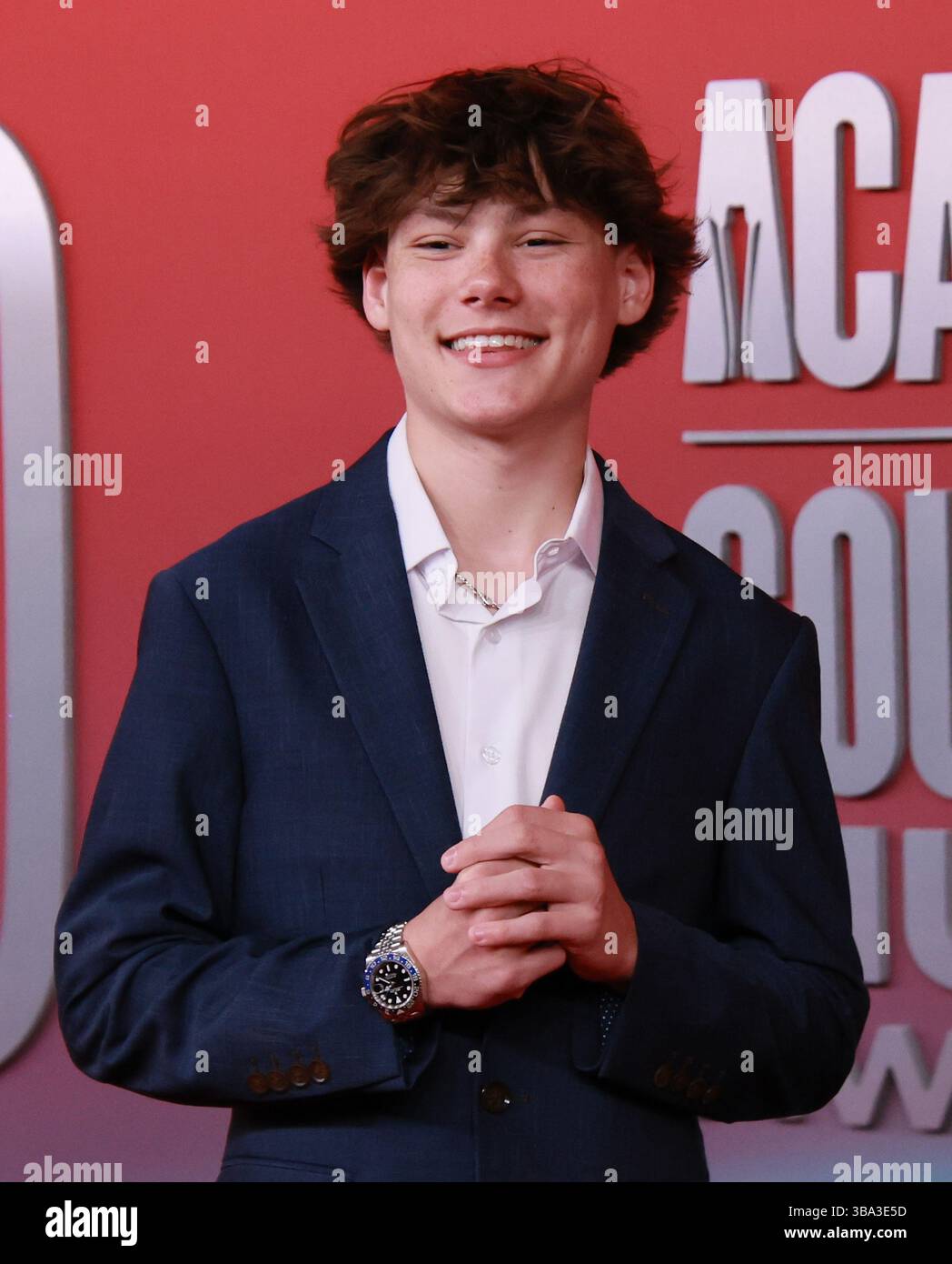 Maddox Batson attends the 60th Academy of Country Music Awards at Omni ...