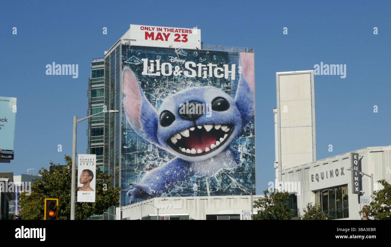 Los Angeles, California, USA 9th May 2025 Disney Lilo & Stitch ...