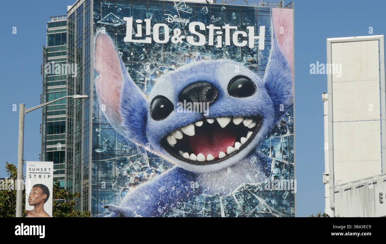 Los Angeles, California, USA 9th May 2025 Disney Lilo & Stitch ...