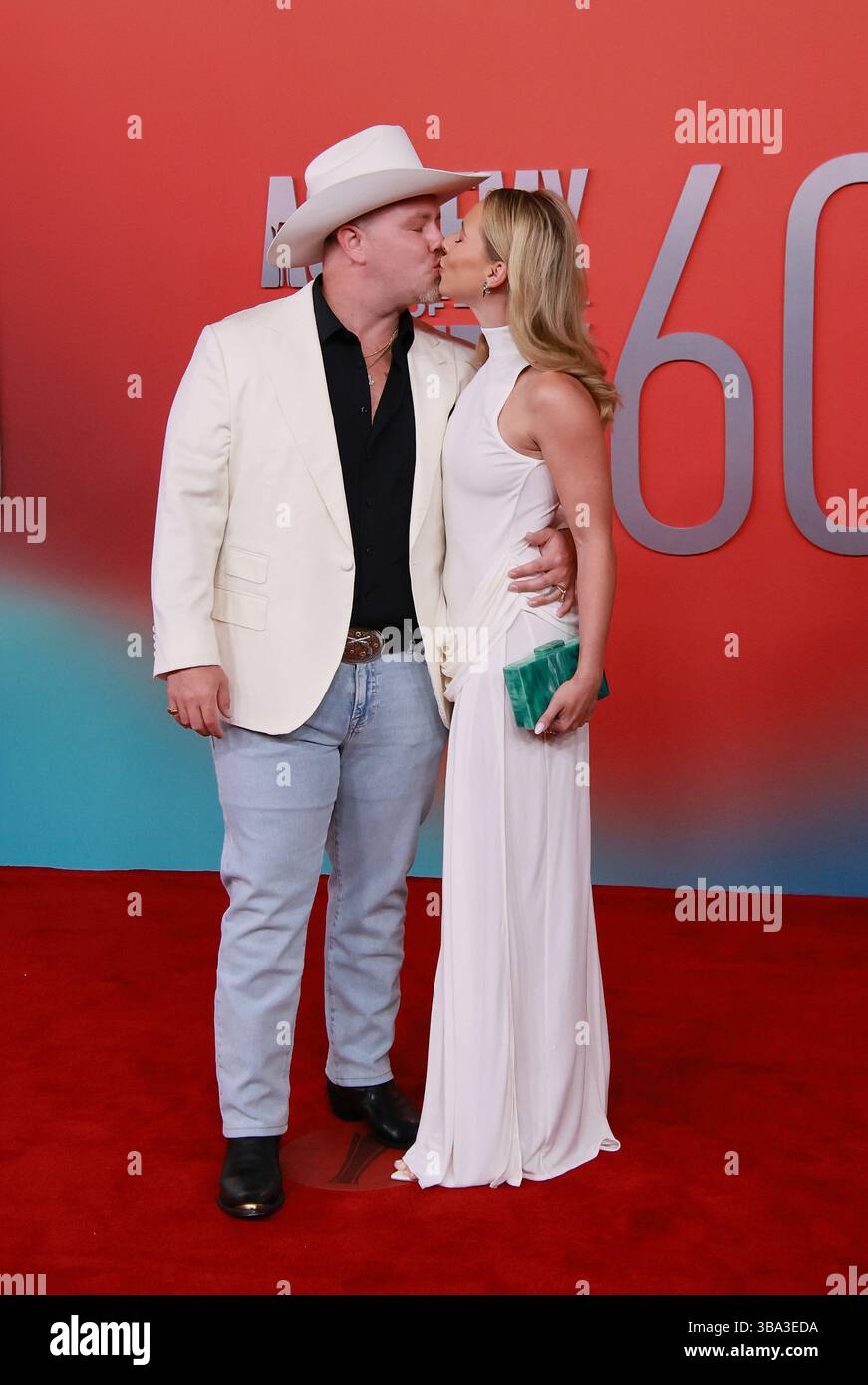 Frisco, United States. 08th May, 2025. Ernest and Delaney Royer attend ...