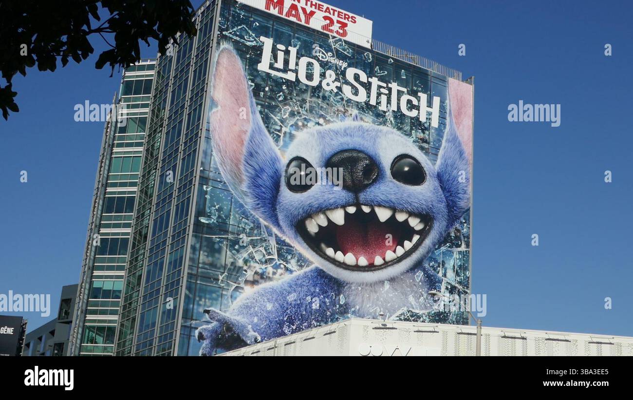 Los Angeles, California, USA 9th May 2025 Disney Lilo & Stitch ...