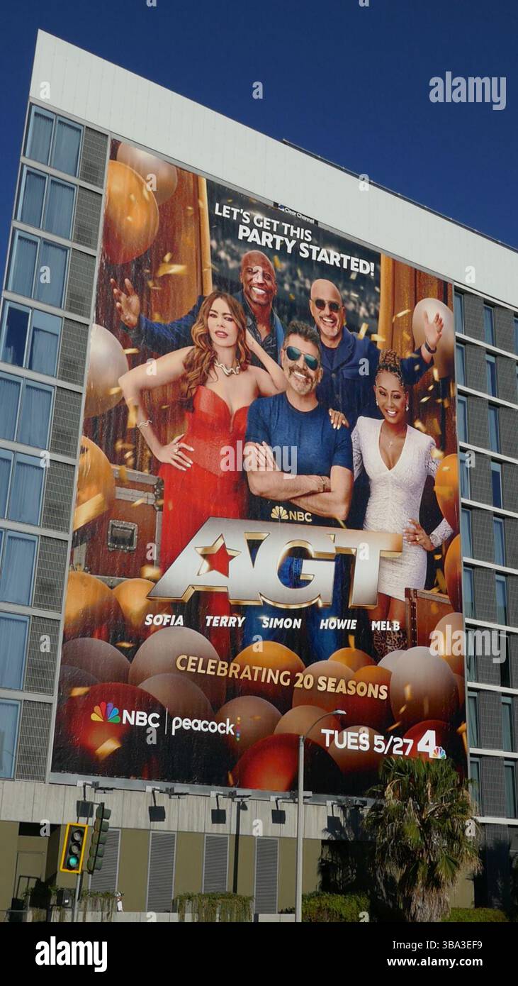 Los Angeles, California, USA 9th May 2025 AGT Americas Got Talent ...