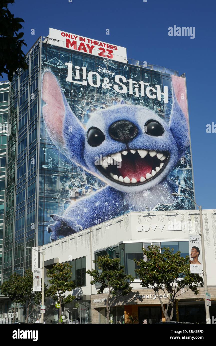 Los Angeles, California, USA 9th May 2025 Disney Lilo & Stitch ...