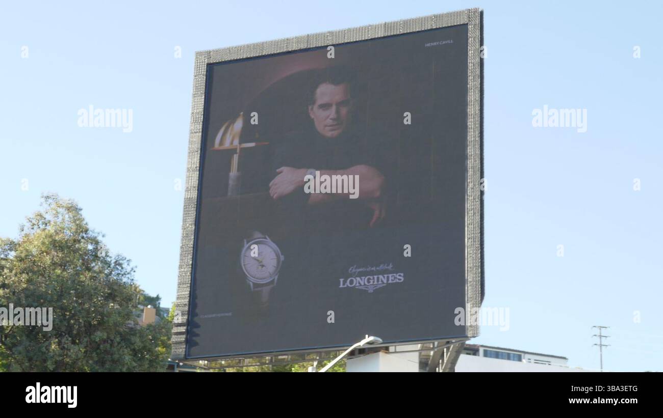 Los Angeles, California, USA 9th May 2025 Henry Cavill Longines Watch ...
