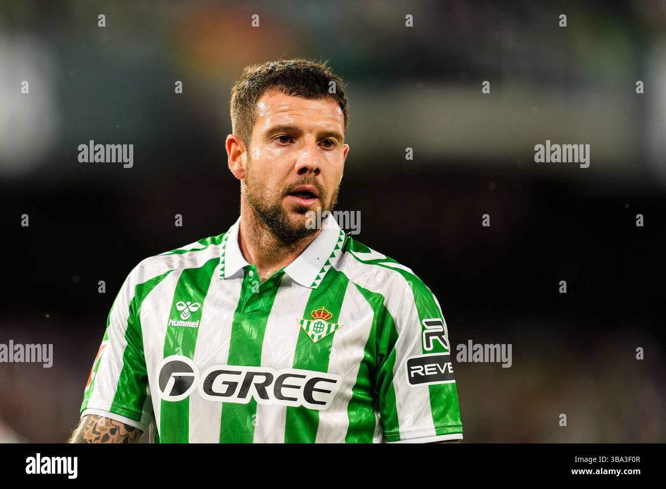 Aitor Ruibal of Real Betis looks on during the Spanish league, LaLiga ...