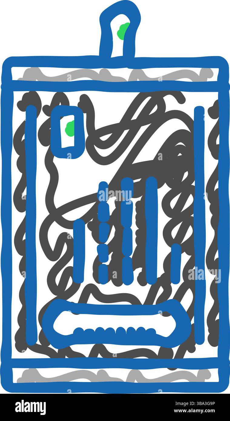 smart battery icon doodle illustration Stock Vector Image & Art - Alamy