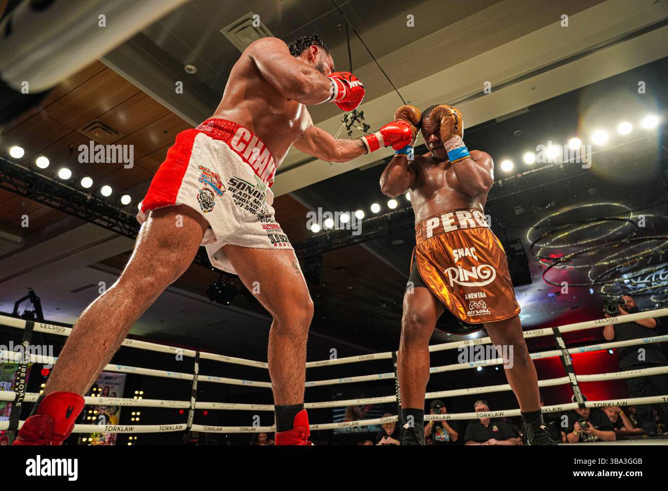 Orlando, Florida, USA, May 9, 2025, Danier Pero faces Cesar Navarro at ...