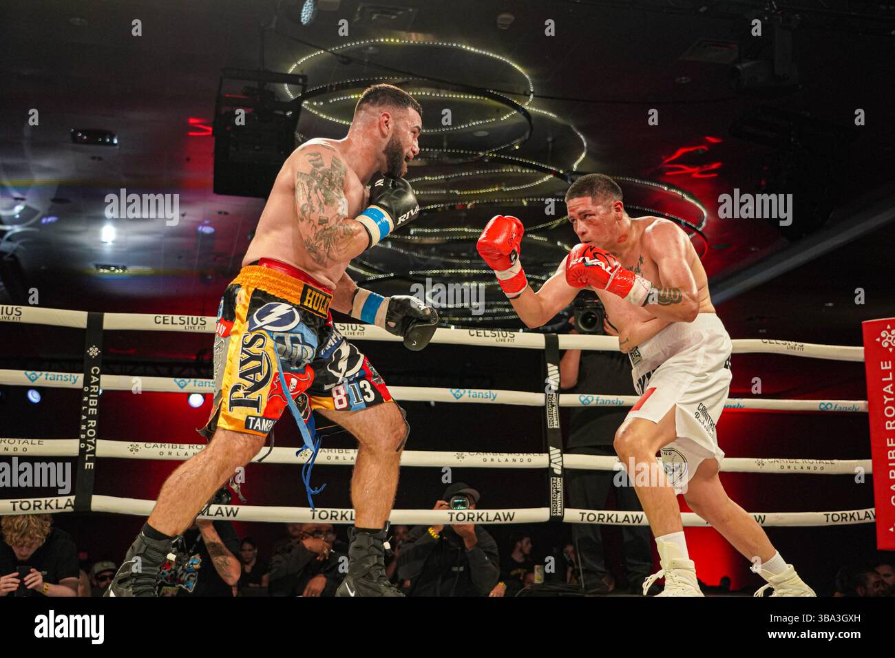 Orlando, Florida, USA, May 9, 2025, Ariel Perez faces Mario Bedolla at ...