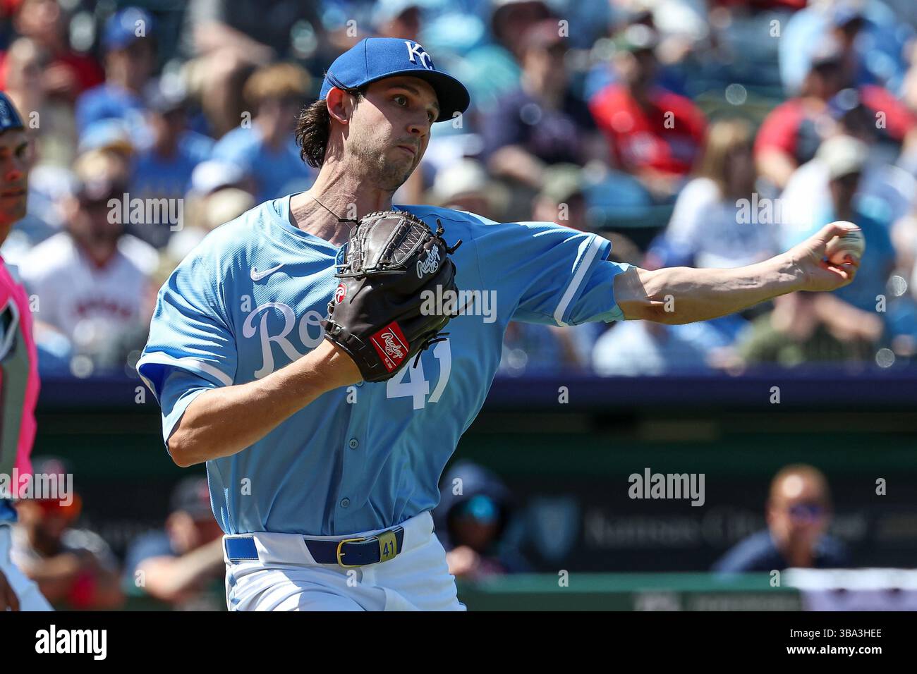 Kansas City, MO, USA. 11th May, 2025. Kansas City Royals relief pitcher ...