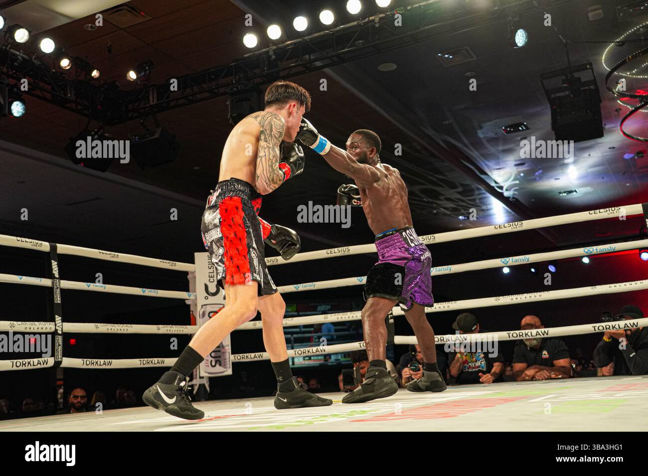 Orlando, Florida, USA, May 9, 2025, Corey Marksman faces Taden Beltran ...