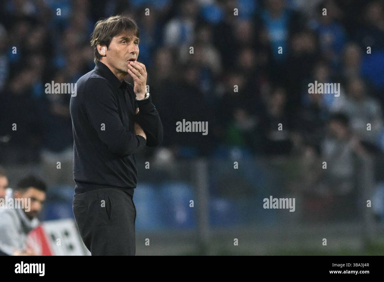 Naples, Italy. 11th May, 2025. Antonio Conte Coach of SSC Napoli look ...