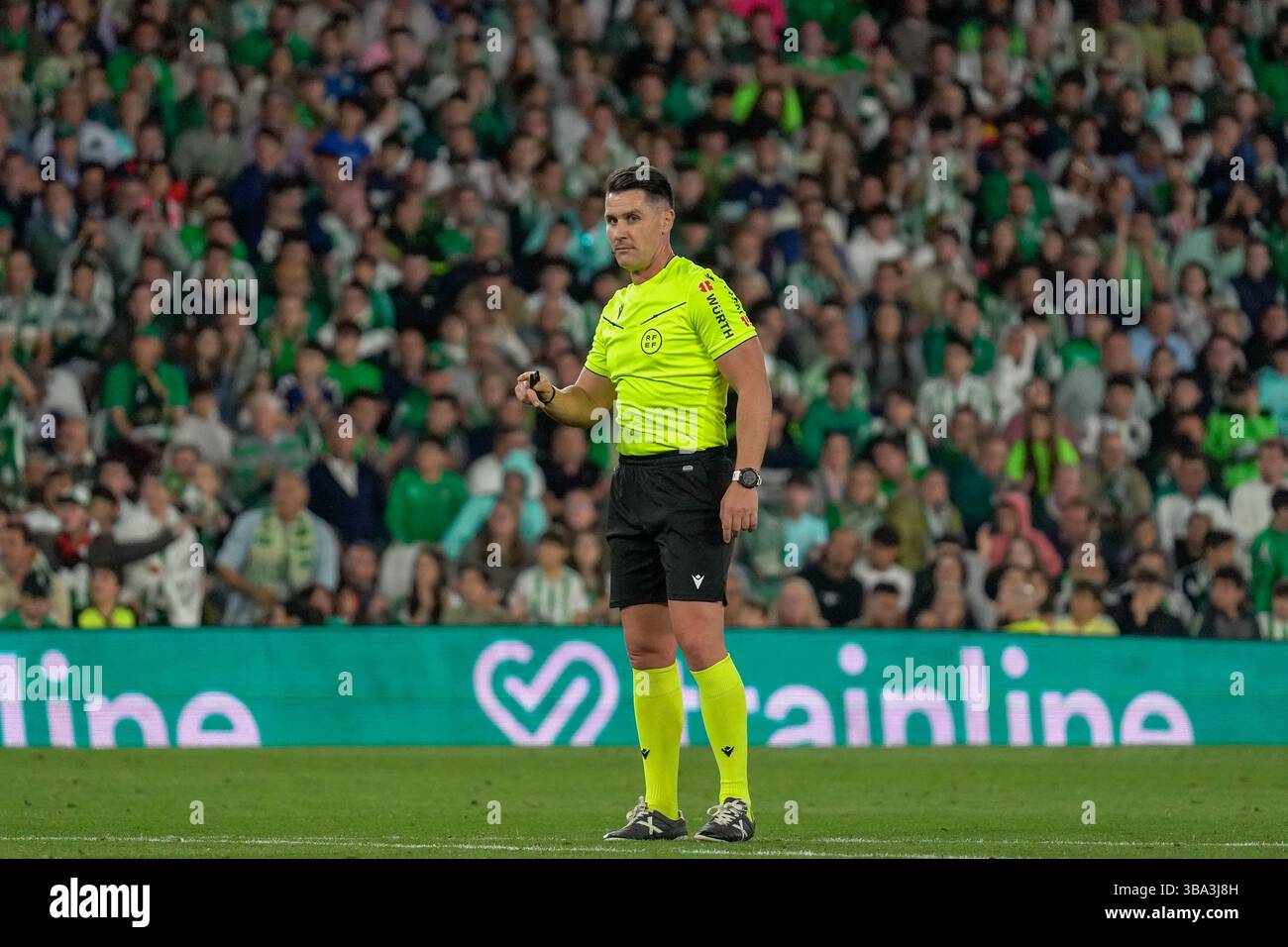 Seville, Spain. 11th May, 2025. Seville, Spain, May 11th 2025 Referee ...