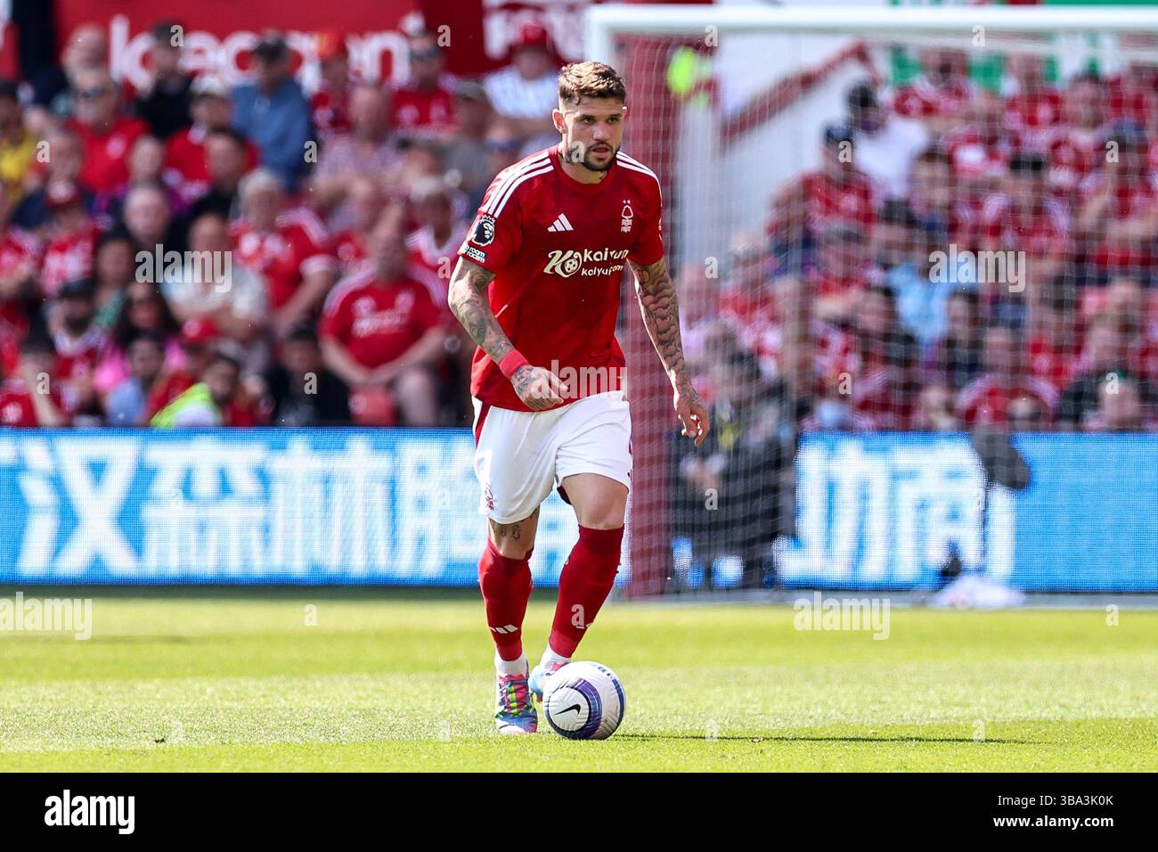 Nottingham, UK. 11 May 2025. Morato of Nottingham Forest during the ...