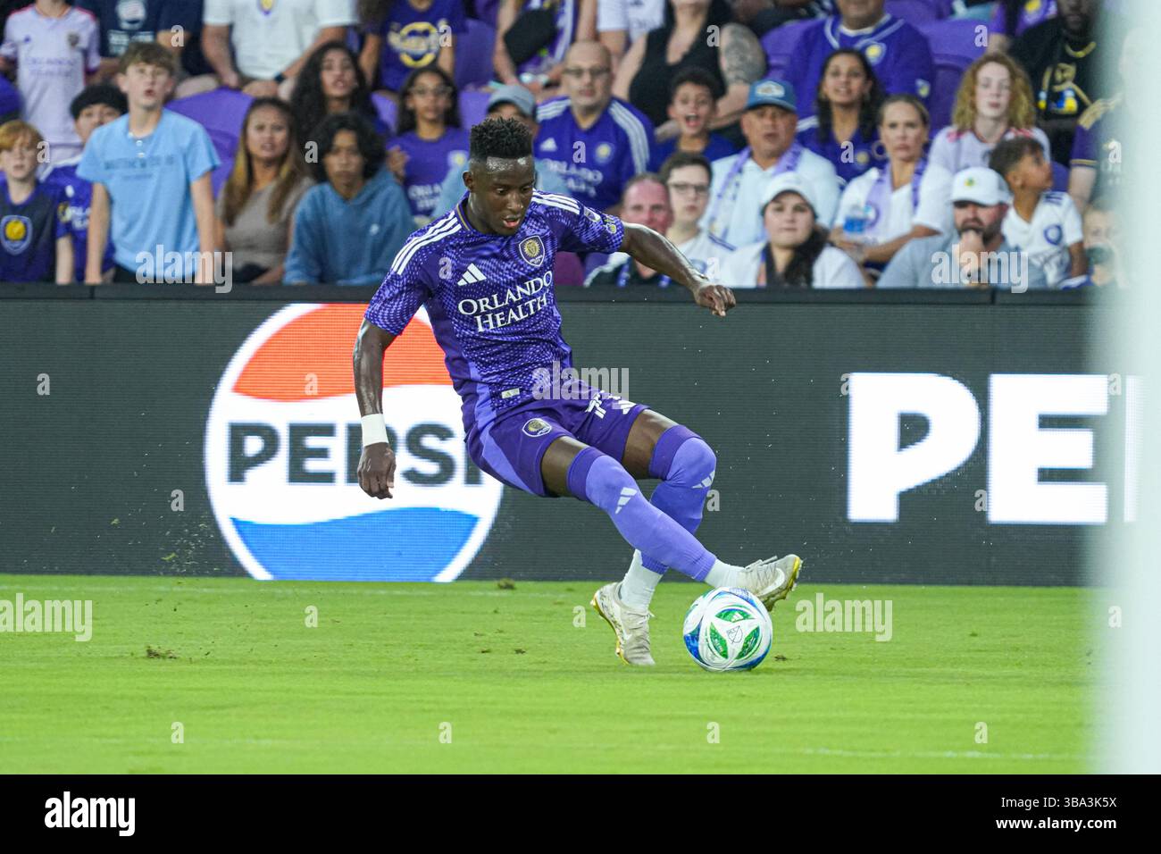 Orlando, Florida, USA, May 10, 2025, Orlando City SC player Ivan Angulo ...