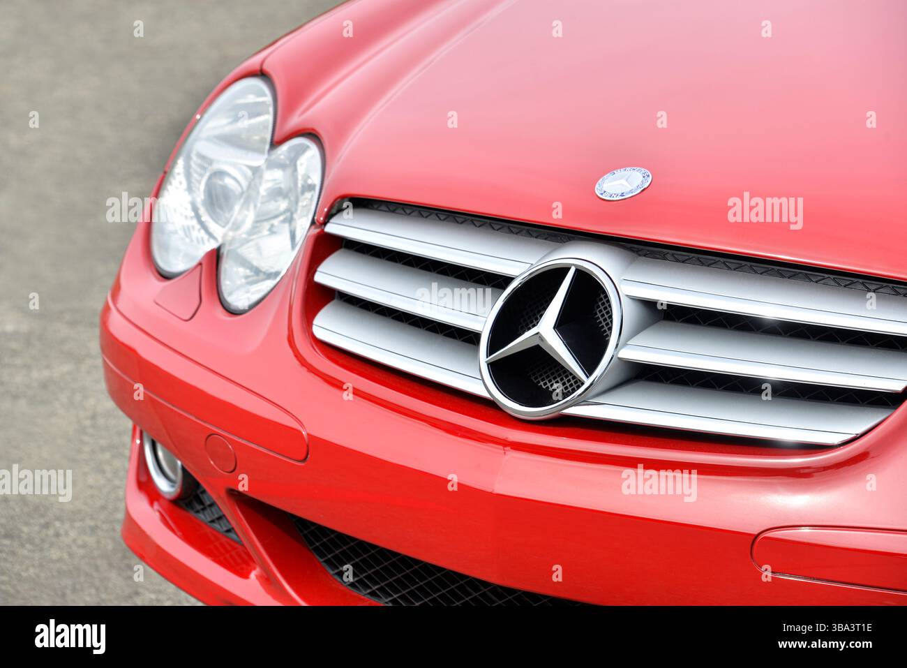 Mercedes car at car show Stock Photo - Alamy