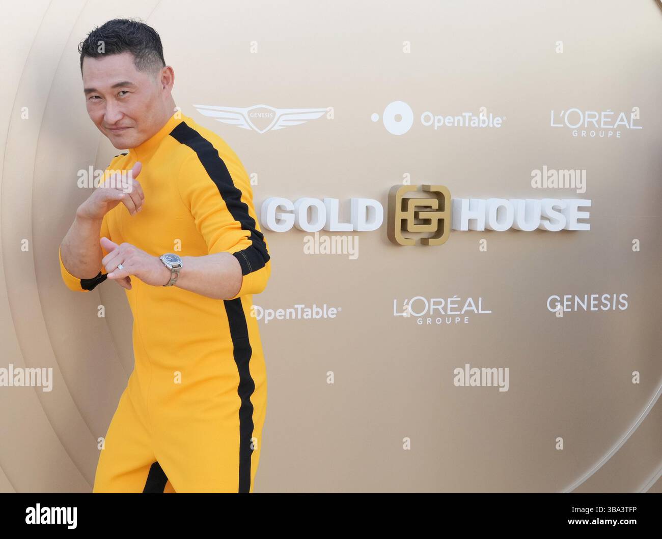Los Angeles, USA. 10th May, 2025. Daniel Dae Kim arrives at the Gold ...