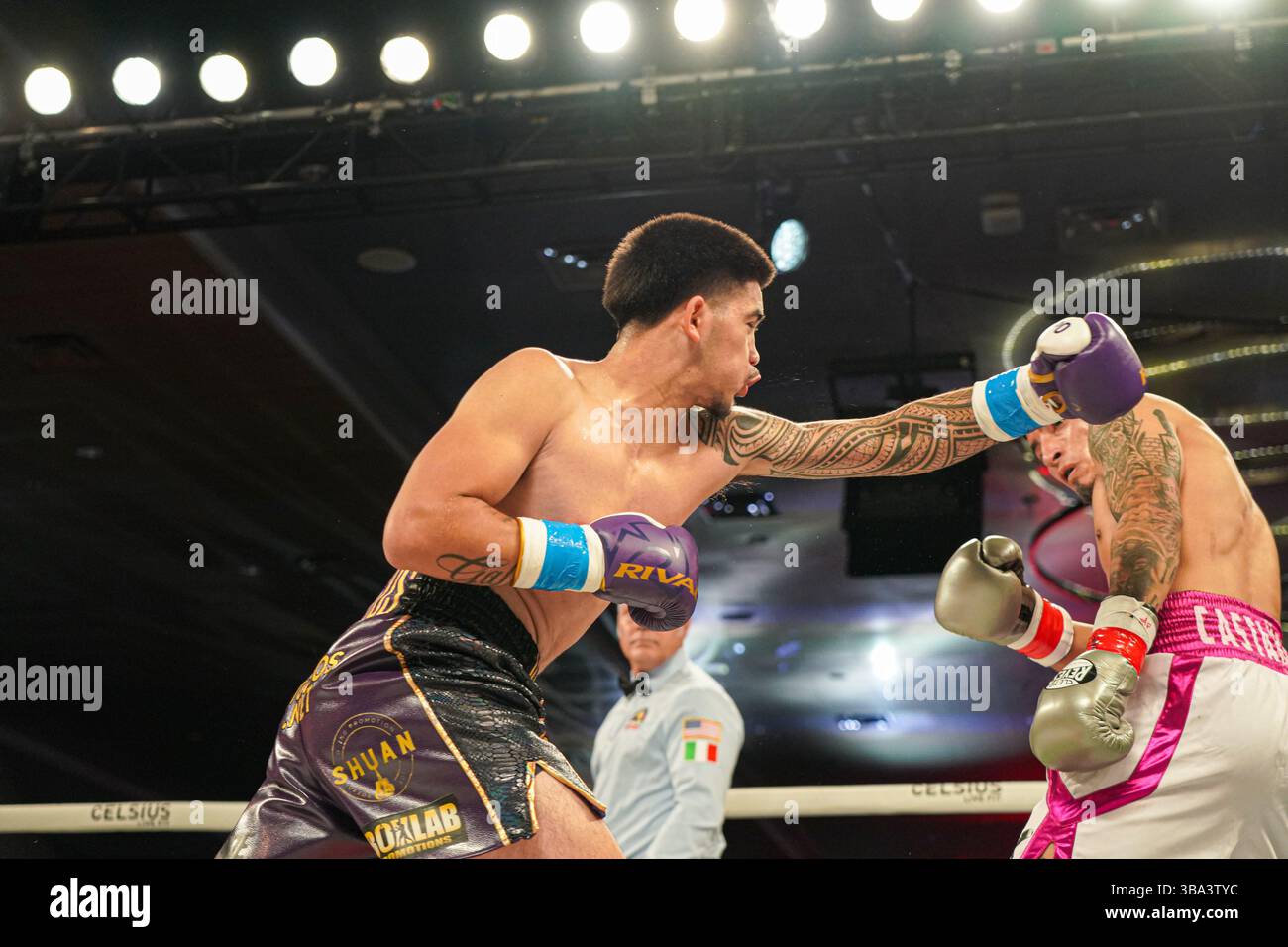 Orlando, Florida, USA, May 9, 2025, Kaipo Gallegos faces Pedro ...