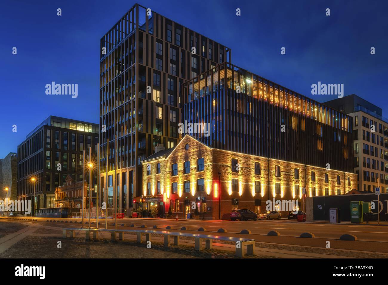 Dublin, Ireland, 10 Oct 2020 Mayson Dublin, modern building with ...