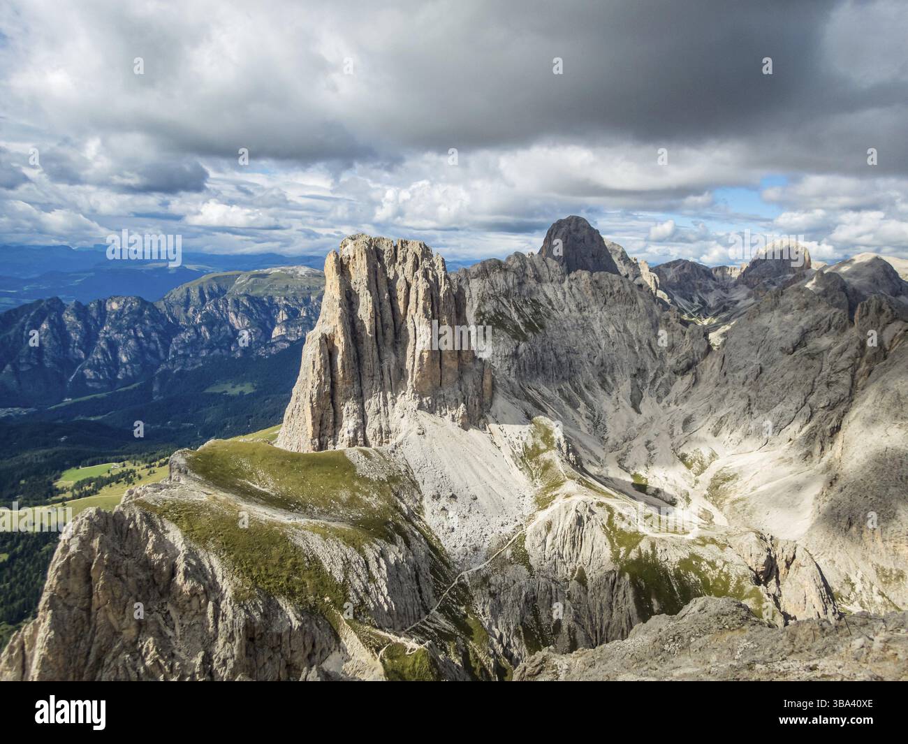 Climbing on the Rotwand and Masare via ferrata in the rose garden in ...