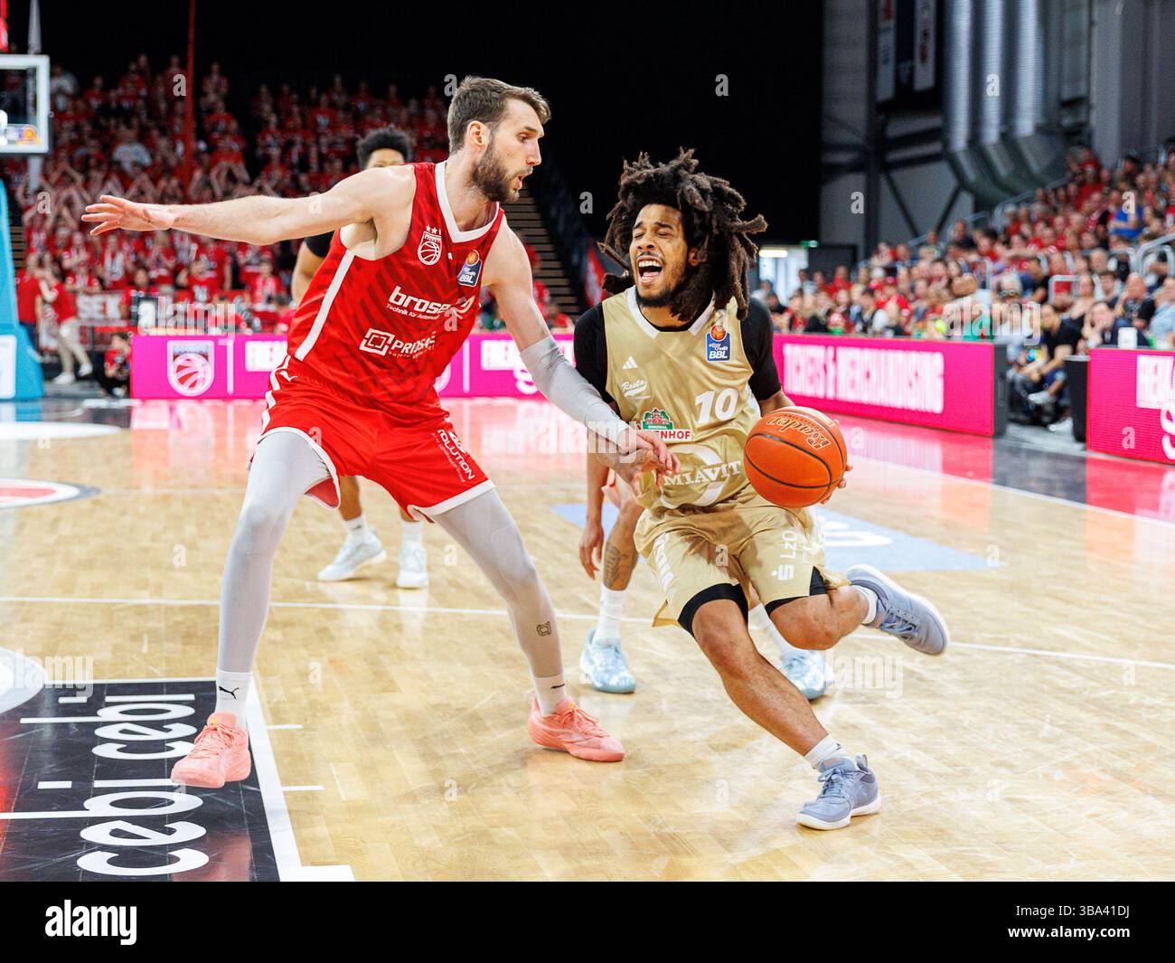 Bamberg, Deutschland. 11th May, 2025. Brandon Horvath (Bamberg Baskets ...