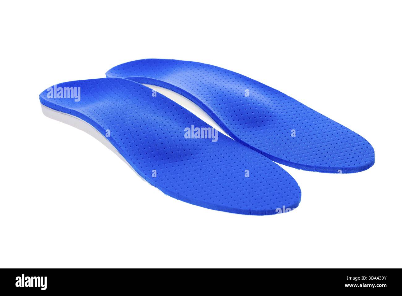 Orthotics on a white background. Insert in shoes to support the foot ...