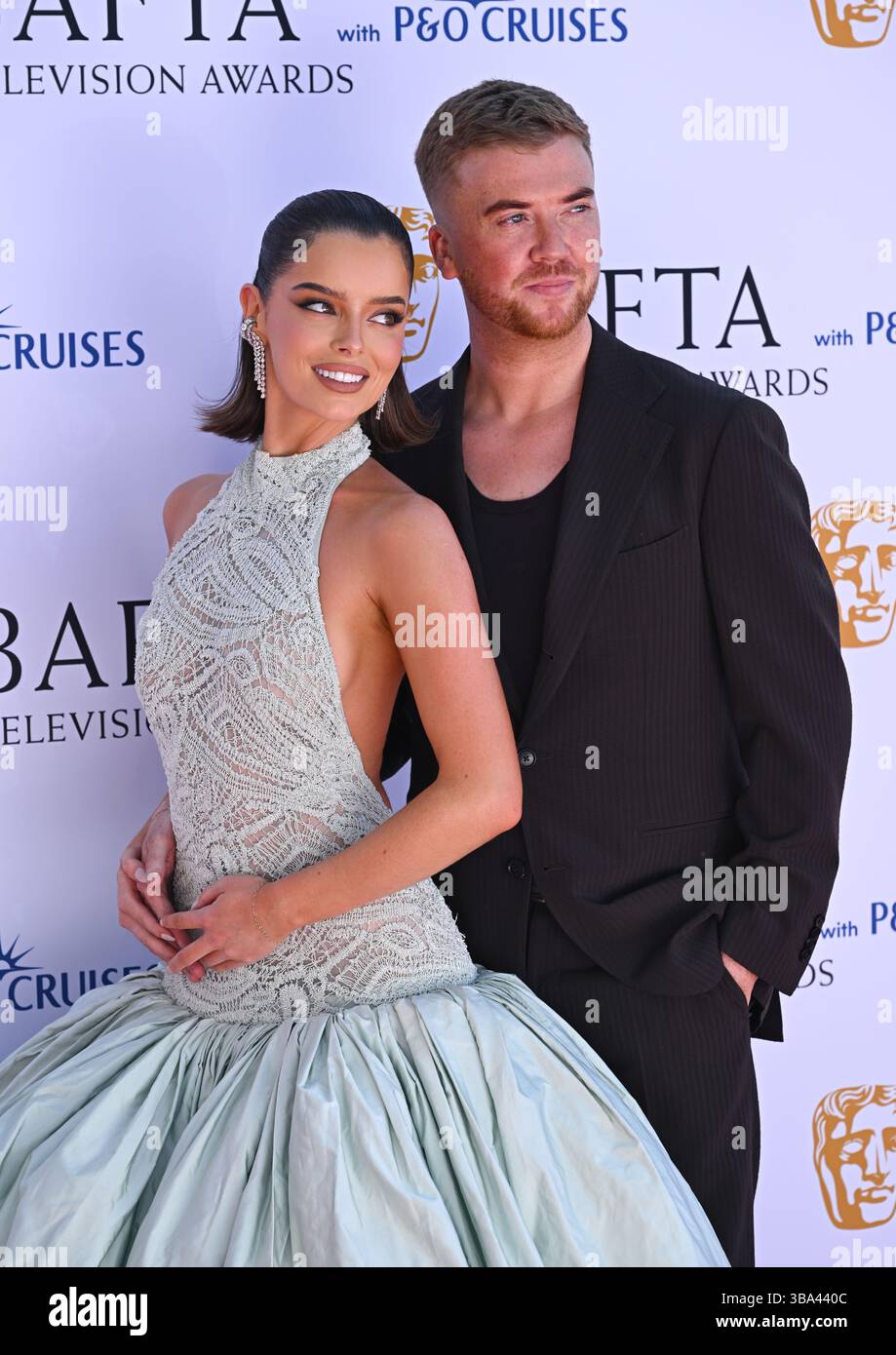 London, UK. May 11th, 2025. Fiona Button and Luke Hamnett arriving at ...