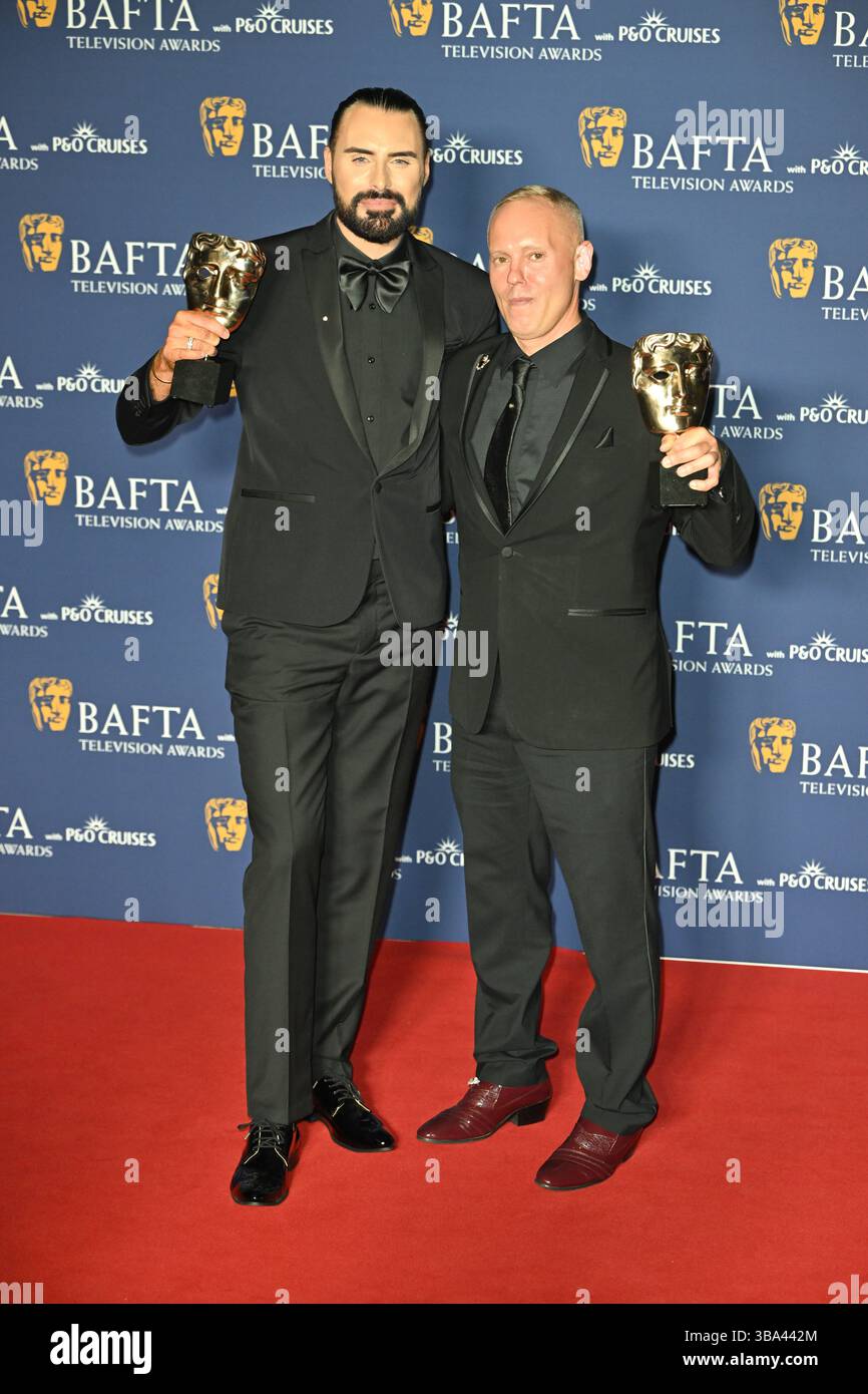 London, UK. 11th May, 2025. Rylan Clark and Robert Rinder aka Judge ...