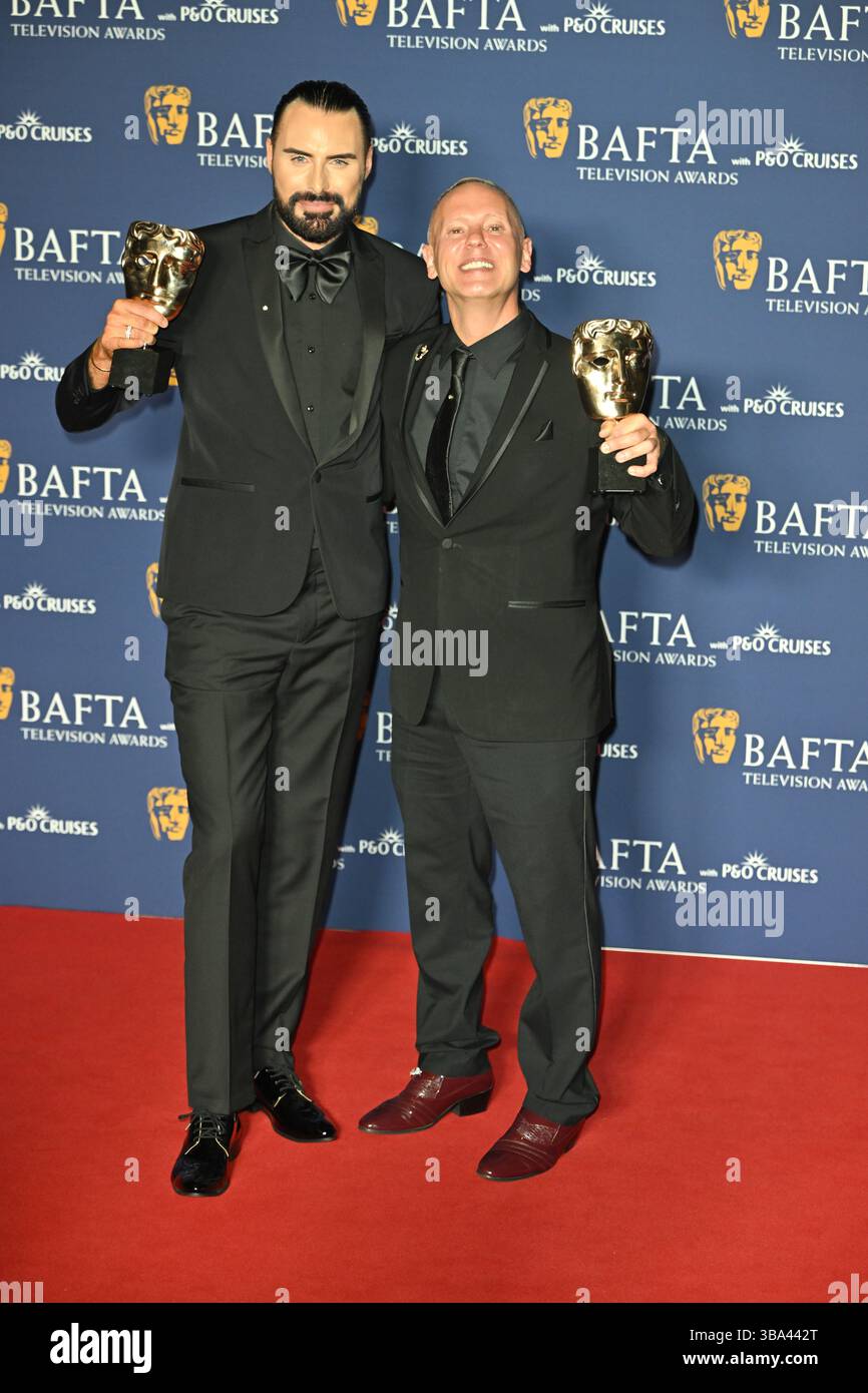 London, UK. 11th May, 2025. Rylan Clark and Robert Rinder aka Judge ...