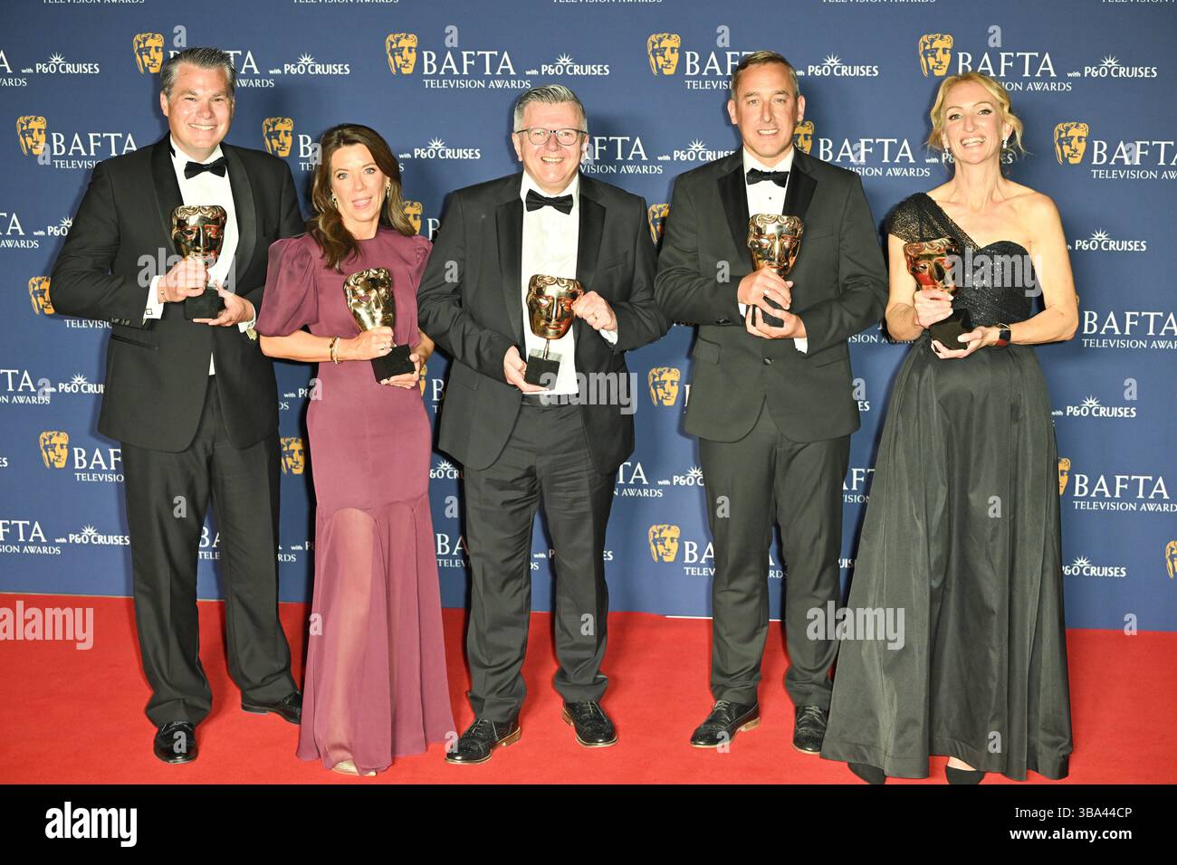 London, UK. 11th May, 2025. Gareth Knowles, Kelly Crawford, Richard ...