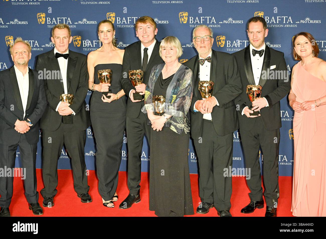 London, UK. 11th May, 2025. Toby Jones, Patrick Spence, Natasha Bondy, James Strong, Gwyneth ...