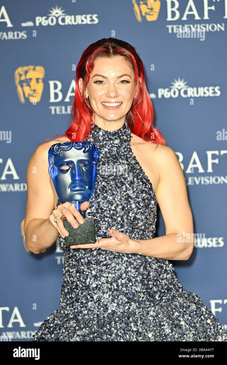 London, UK. 11th May, 2025. Dianne Buswell, winner of the P&O Cruises ...